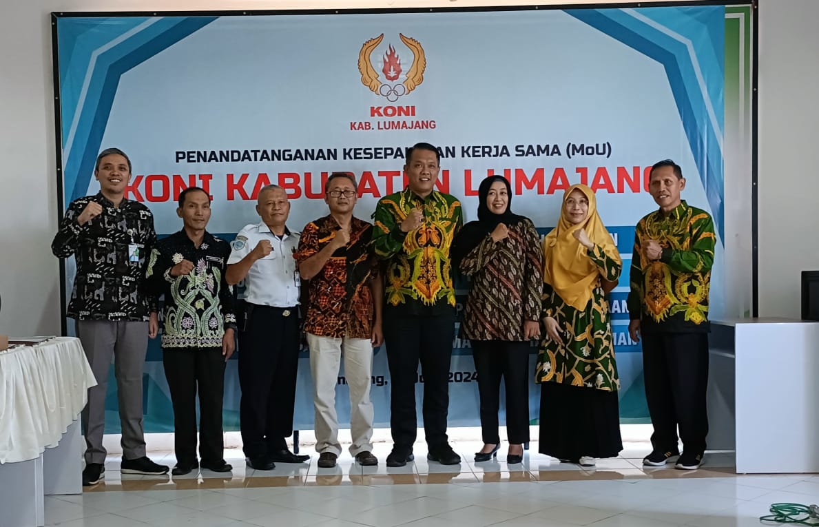 KONI Lumajang Tandatangani MoU dengan 8 Lembaga untuk Meningkatkan Prestasi Olahraga | MMC | MMC ...
