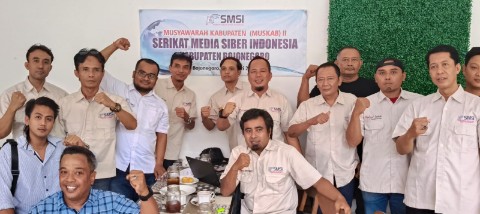 Berikut Susunan Pengurus SMSI Bojonegoro 2025 - 2028 | MMC | MMC NEWS